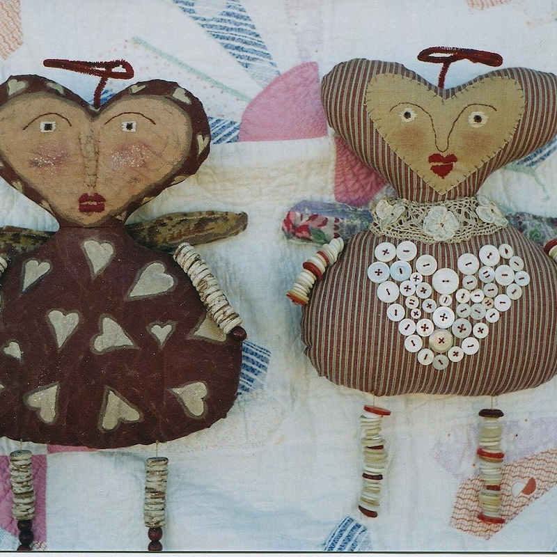 Primitive Valentine - Etsy