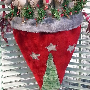 Primitive Christmas Pattern Epattern PDF Tutorial Video Reindeer Santa ...