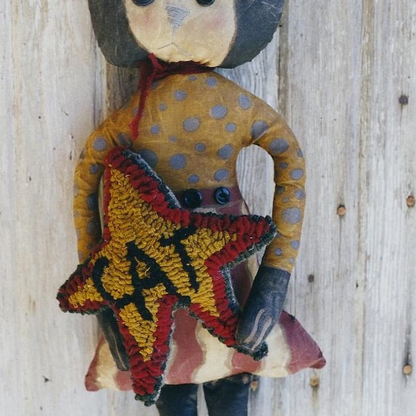 Primitive Cat - Etsy