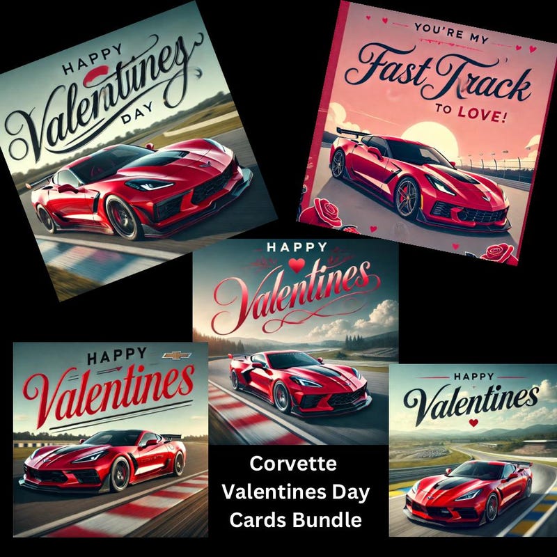 Corvette Stencil - Etsy