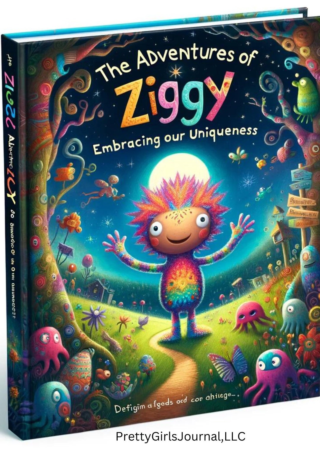 ADHD Childrens Book "the Adventures of Ziggy: Embracing Our Uniqueness ...