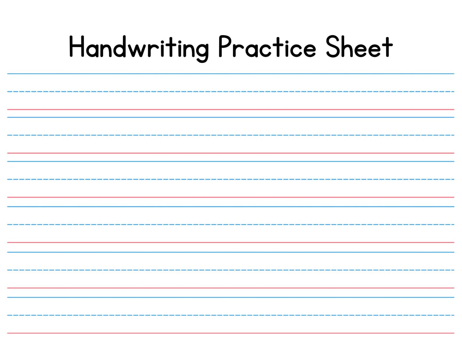 Handwriting Worksheets| School Digital Prints| Worksheets| Kindergarten ...