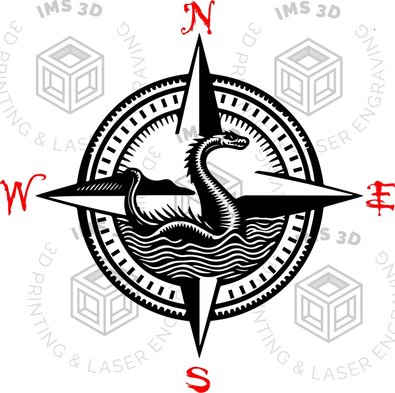 Compass Pack of SVG & PNG File for Laser Cutting, Digital Download - Etsy