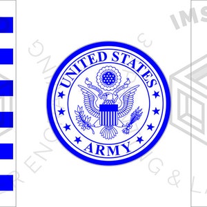 US Army Flag Design - SVG File for Laser Cutting - Perfect for CNC ...