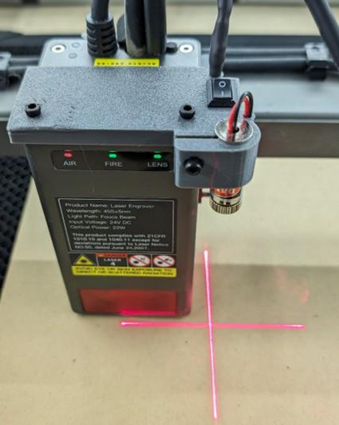 STL File for 3D Printing: Precision Falcon2 & Falcon2 Pro 40w and 20w ...