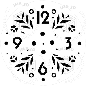 Six Basic Clock Faces Digital File Bundle – Perfect for DIY Clock ...