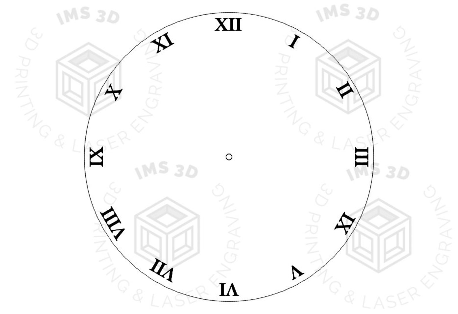 Six Basic Clock Faces Digital File Bundle – Perfect for DIY Clock ...