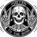 Chilled to the Bone - Skeleton Peace Sign SVG File for Laser Cutting ...