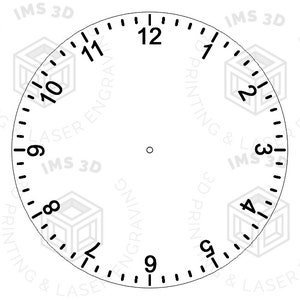 Six Basic Clock Faces Digital File Bundle – Perfect for DIY Clock ...