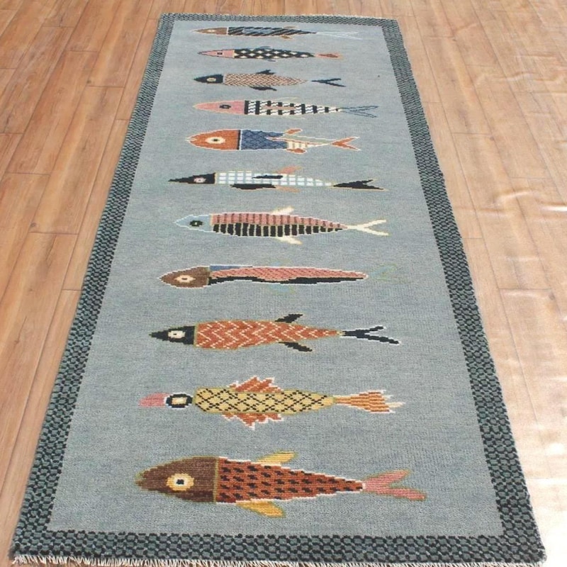 Fish Rug - Etsy