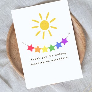 Thank You for Making Learning an Adventure, Teacher Appreciation Week ...