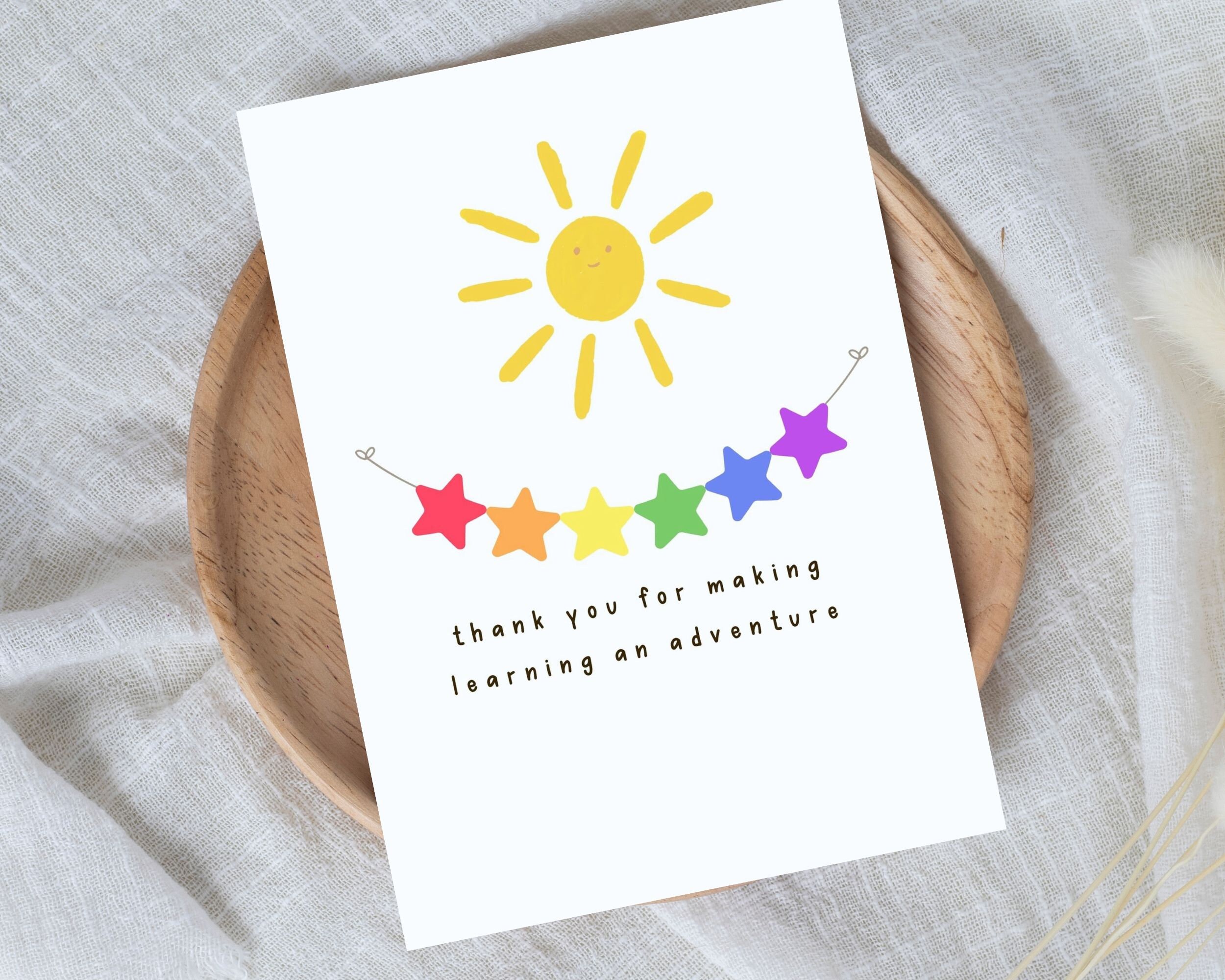 Thank You for Making Learning an Adventure, Teacher Appreciation Week ...