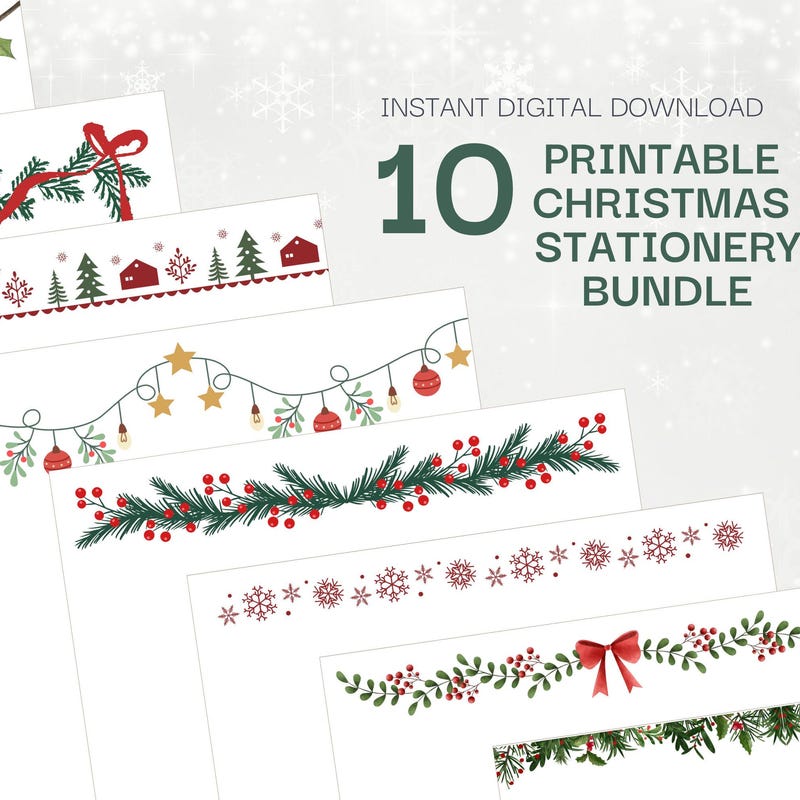 Stationary Design Floral - Etsy