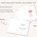 Printable Greeting Card Canva Template, Editable Card Template, Drag ...
