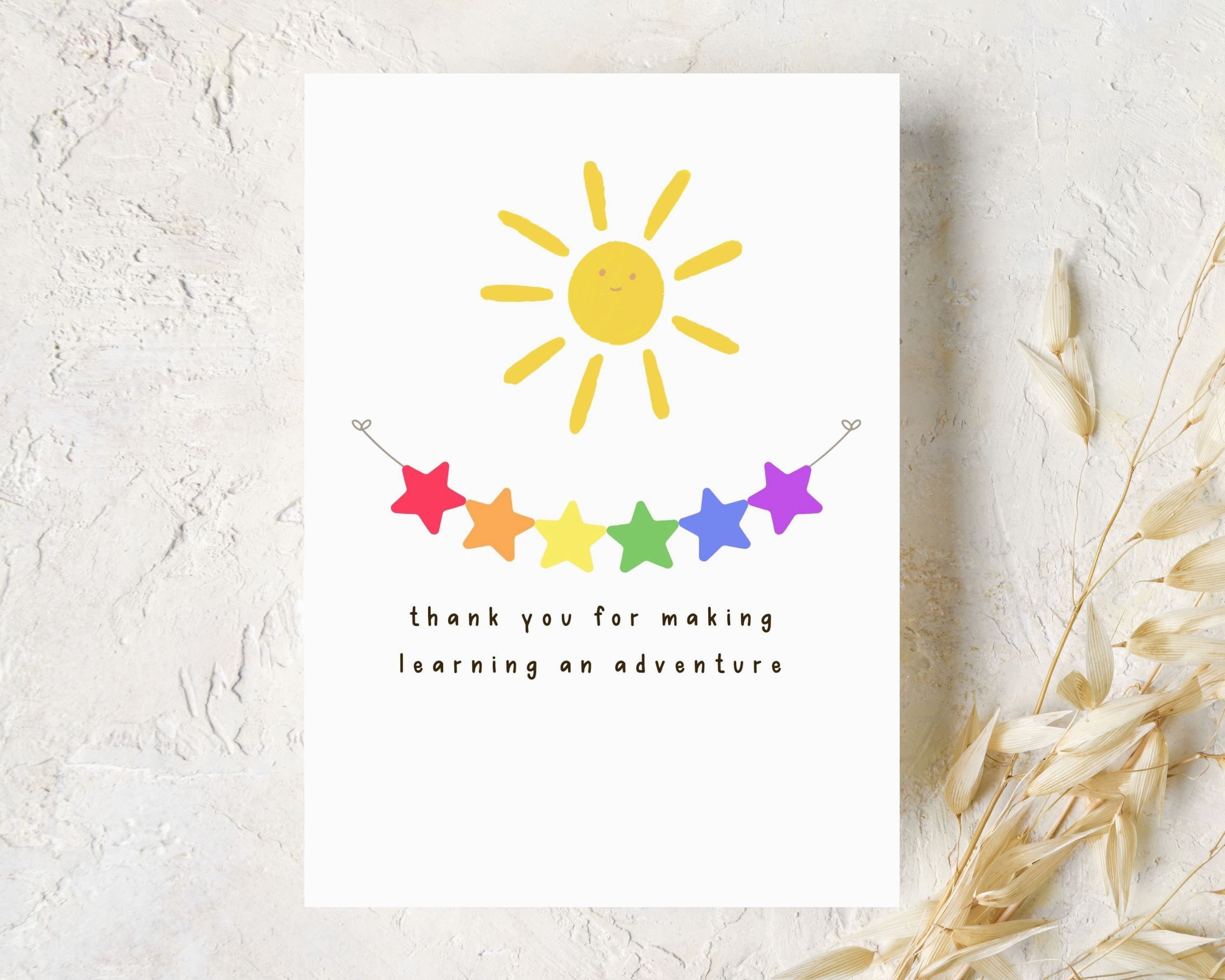 Thank You for Making Learning an Adventure, Teacher Appreciation Week ...