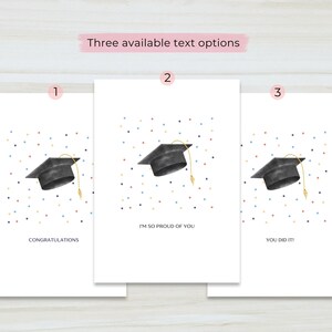 Congratulations Printable Downloadable Card, Printable Graduation Card ...