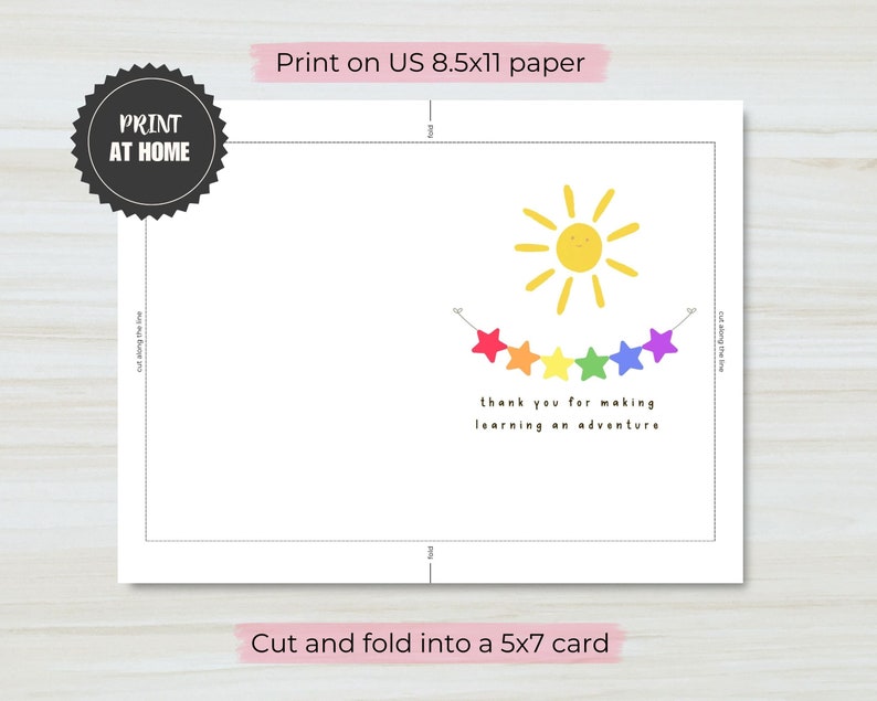 Thank You for Making Learning an Adventure, Teacher Appreciation Week ...