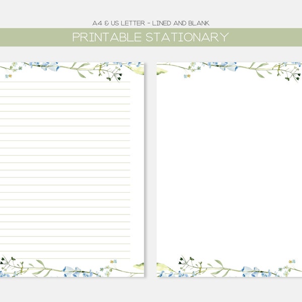 Pretty Writing Paper - Etsy