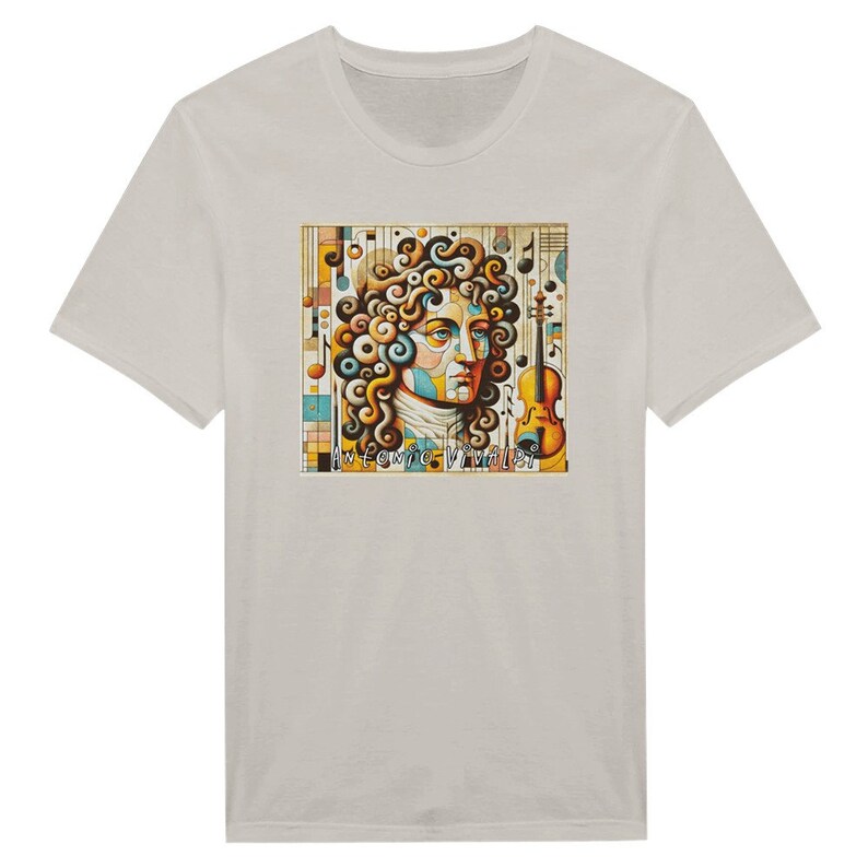 Antonio Vivaldi Composerpop-art Unisex Crewneck T-shirt, Vivaldi Tee ...