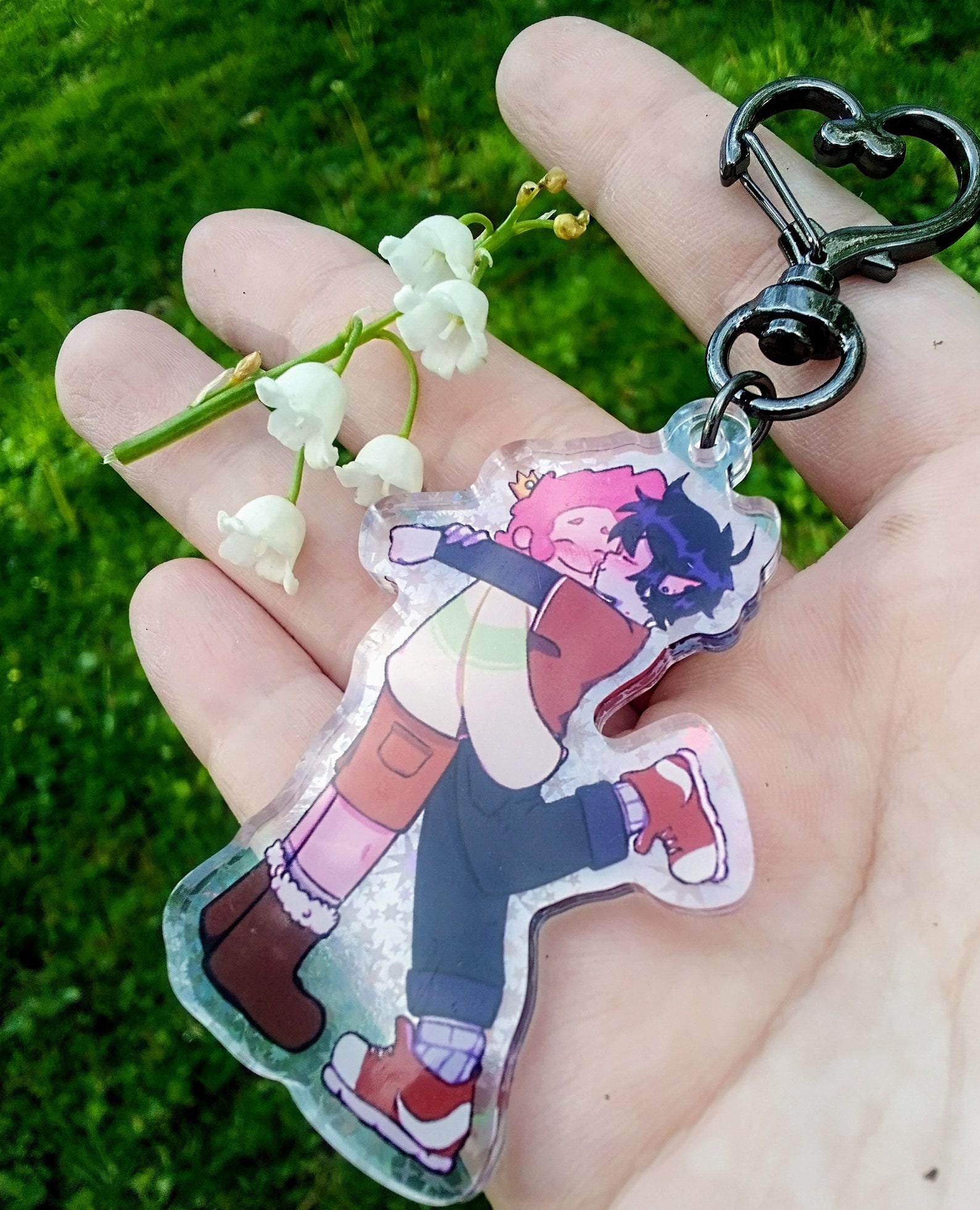 3 Gumlee Acrylic Keychain Marshall Lee and Prince Gumball Fionna and ...