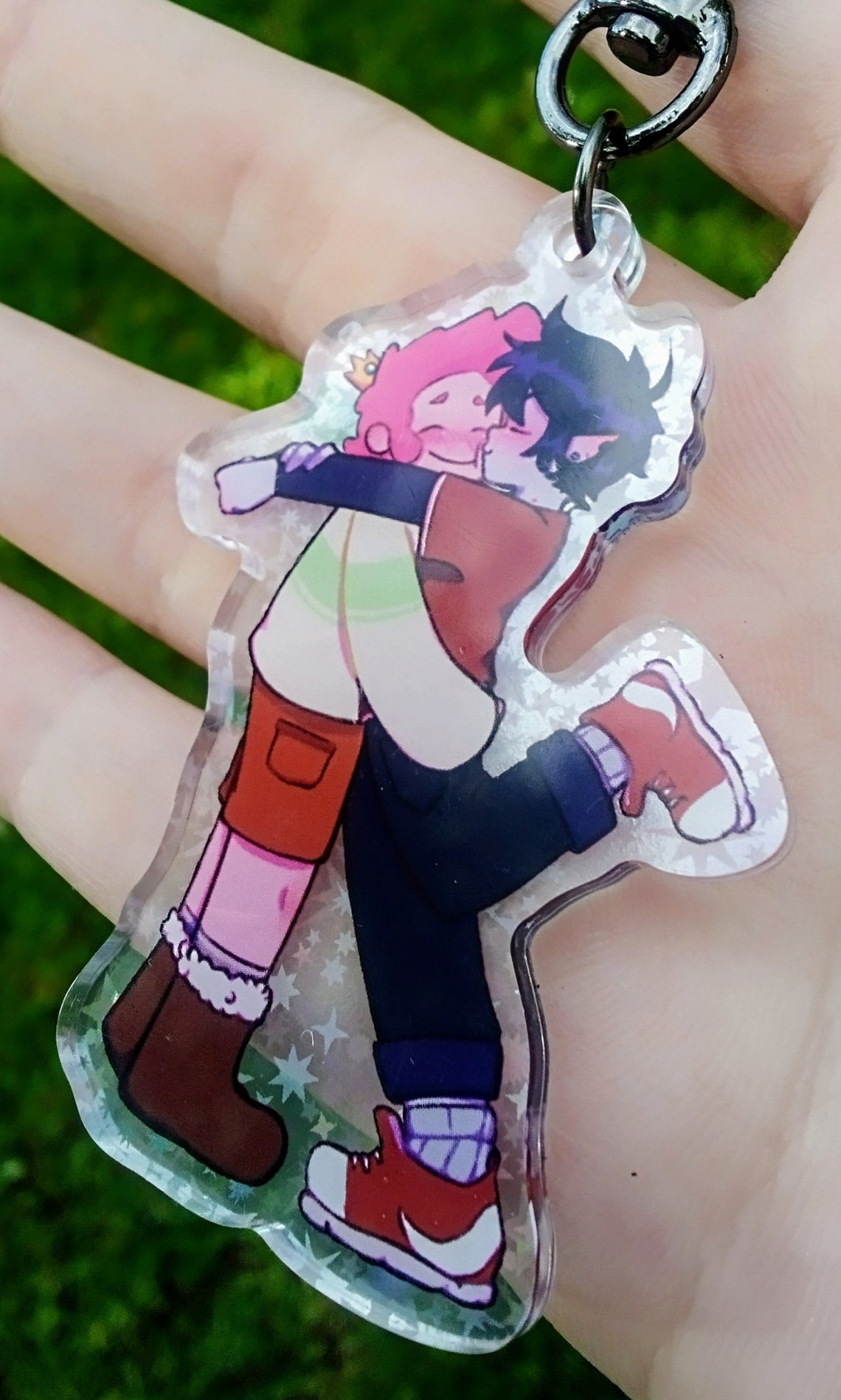 3 Gumlee Acrylic Keychain Marshall Lee and Prince Gumball Fionna and ...