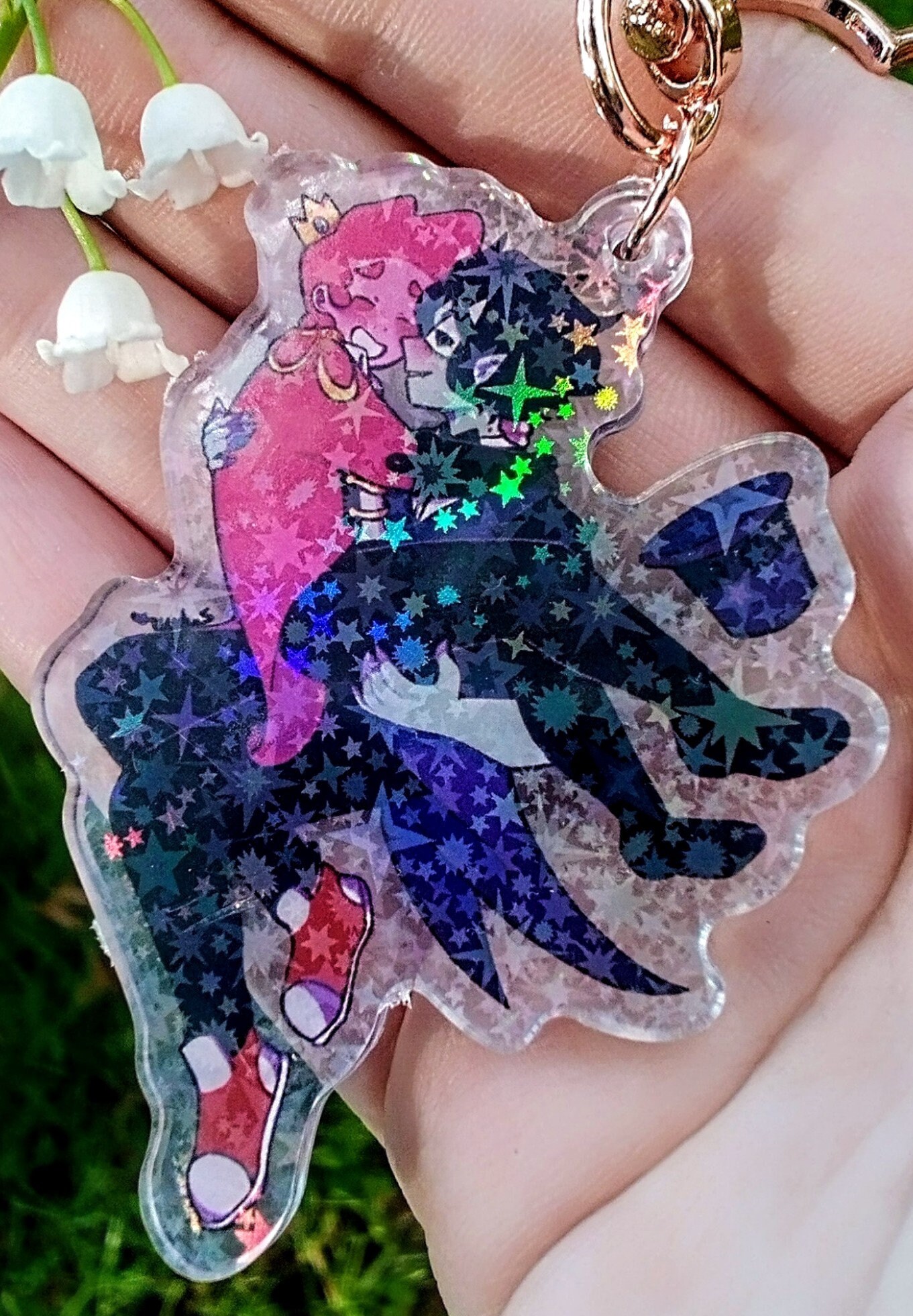 3 Gumlee Acrylic Keychain Prince Gumball and Marshall Lee Fionna and ...