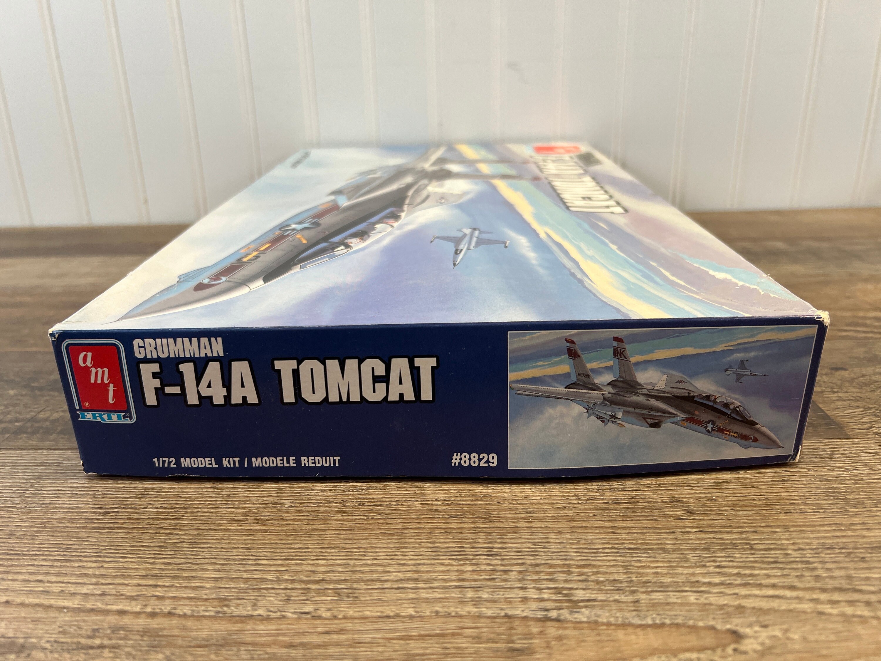 F-14A Tomcat Fighter Jet Military Aircraft Model Kit 1/72 Scale Model ...