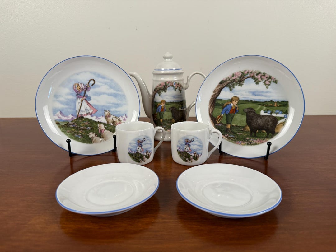 Reutter Porzellan Childs Tea Set Germany - Etsy