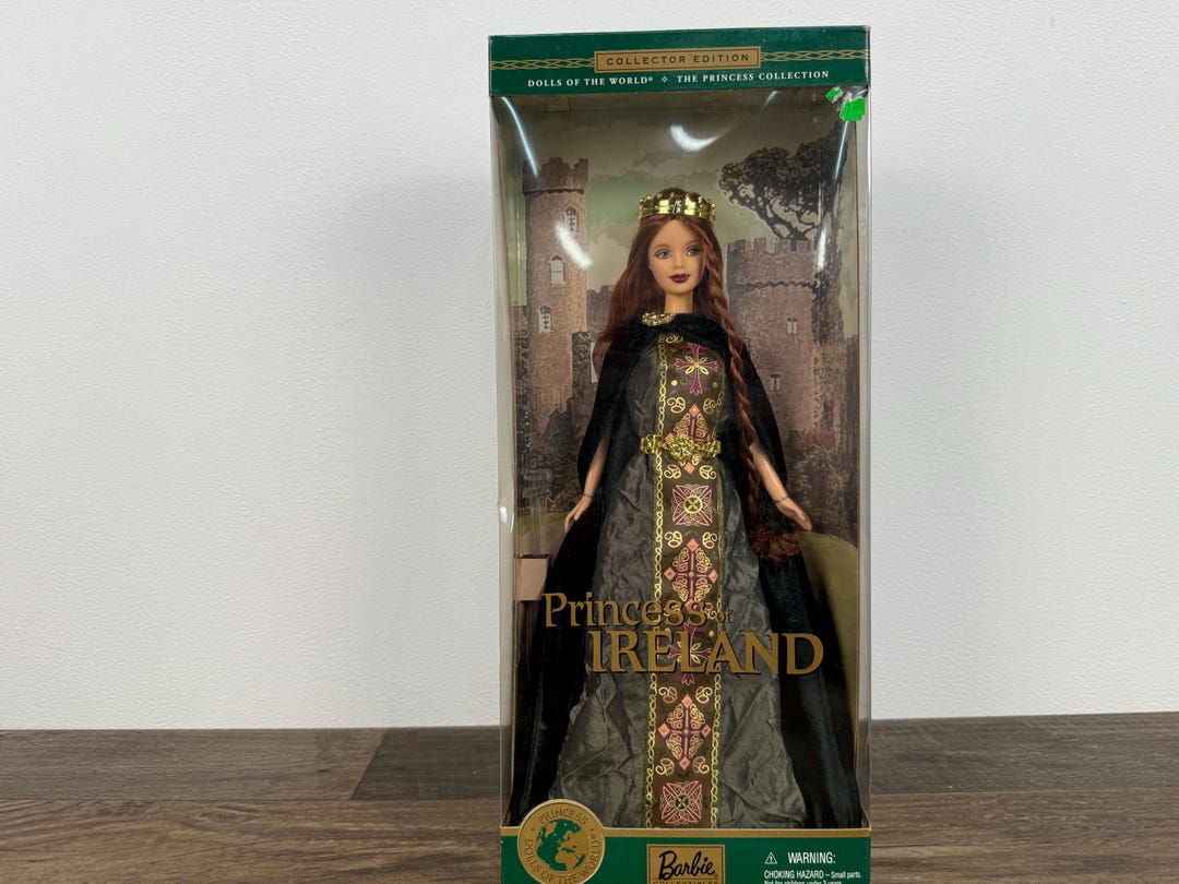 Barbie Princess of Ireland 2001 Collector Edition Dolls of the World ...