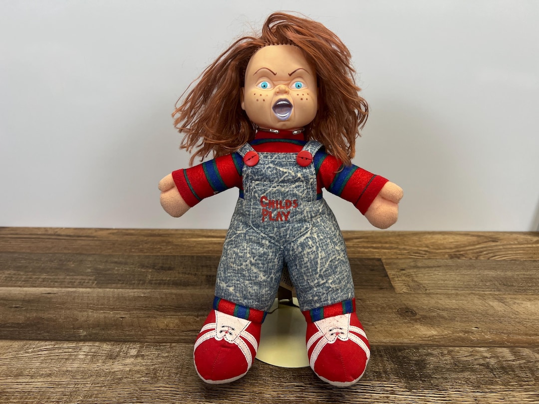Chucky Plush Doll 13" Child's Play 1991 Vintage Universal Collectible ...