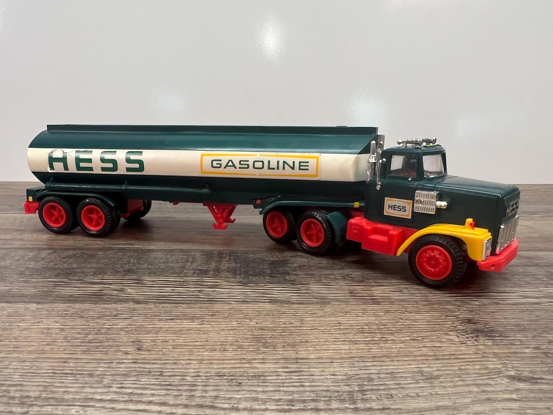 Hess Gasoline Tanker Truck Vintage 1977 Semi W/ Original Box Hong Kong ...