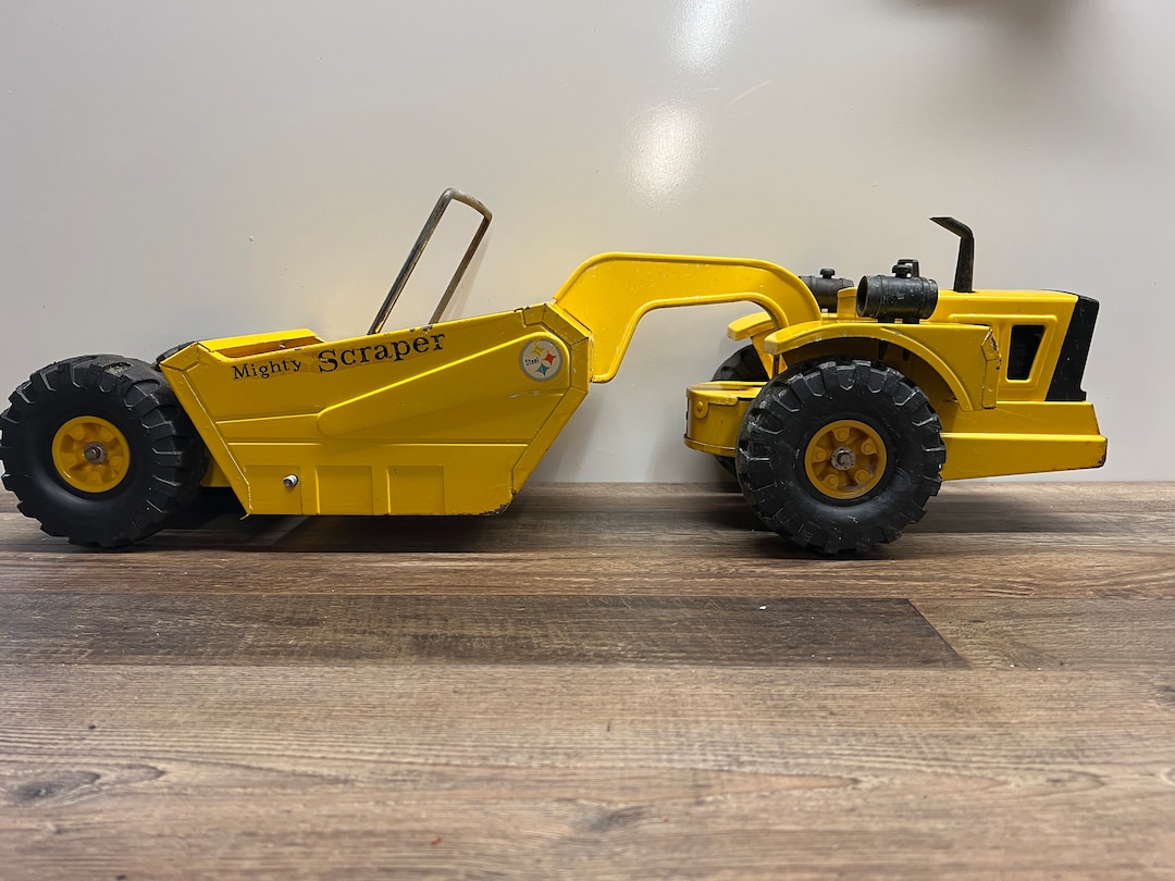 Mighty Tonka Scraper Earth Mover From the 1970's - Etsy
