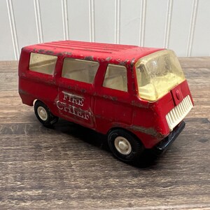 Mini Tonka Fire Chief Van 1970s Vintage Small Tonka Truck - Etsy