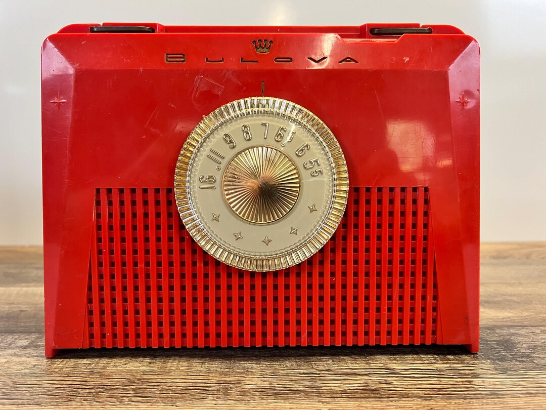 Bulova Companion Three Way Radio Portable Radio Model 280 1956 Vacuum ...