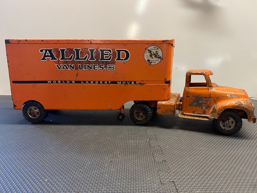 Tonka Semi Truck Allied Van Lines 1950s - Etsy