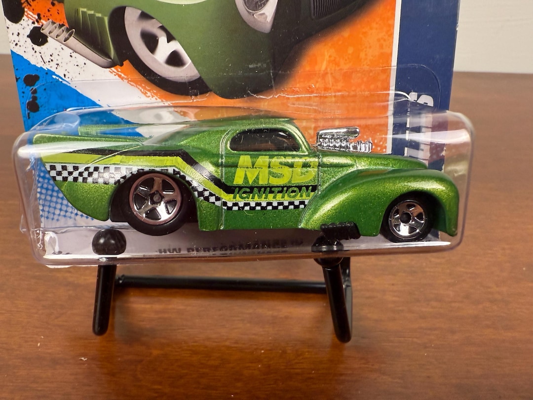 Hot Wheels '41 Willys HW Performance – 1/64 Die-cast Collectible Muscle ...