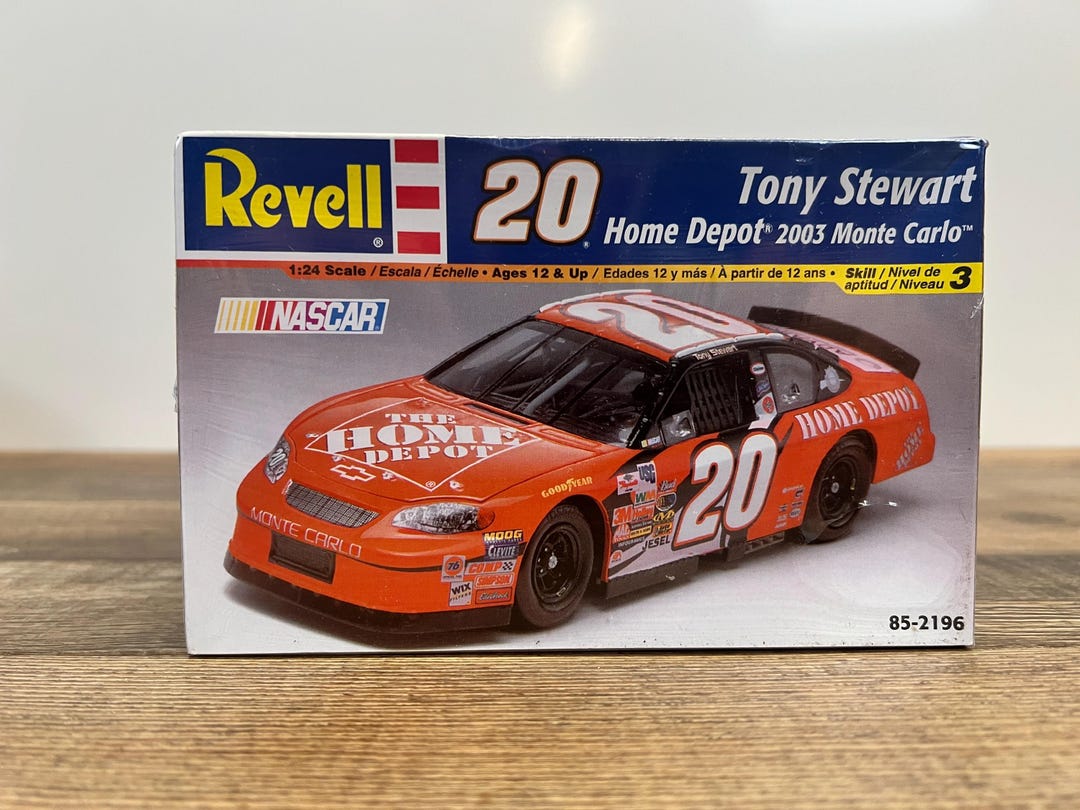 Tony Stewart Nascar Revell Model Kit Sealed Home Depot Monte Carlo - Etsy