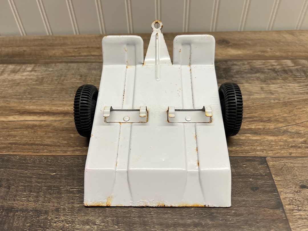 Vintage Buddy-l Motorcycle Trailer – 1960s/70s Metal Toy Hauler ...