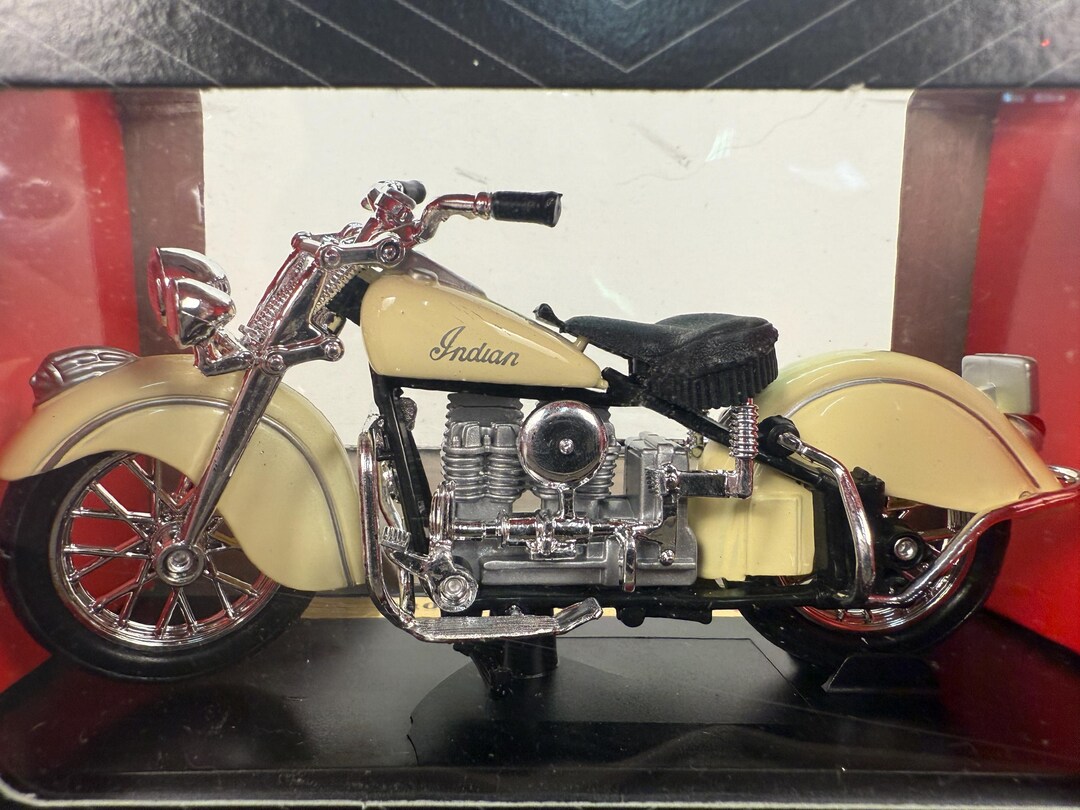 Indian Four Motorcycle Die Cast 1/18 Scale Maisto Special Edition - Etsy