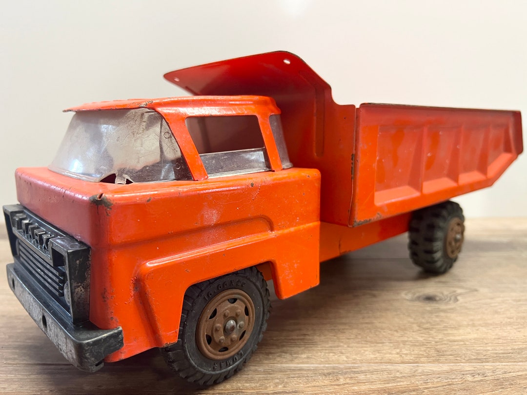 Marx Lumar Dump Truck-pressed Steel-original Paint Vintage 1960s - Etsy