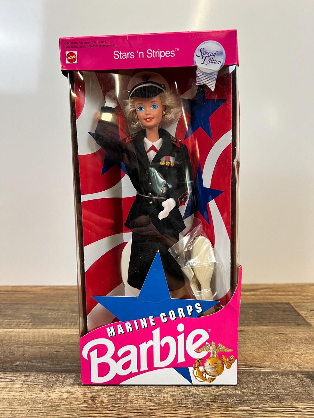 Barbie Marine Corps Stars & Stripes 1991 Special Edition Vintage Mattel ...