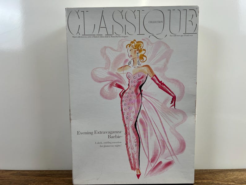 BARBIE Evening Extravaganza Classique Collection Doll 1993 Mattel - Etsy
