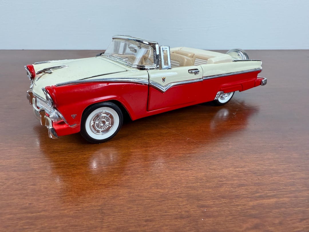 1955 Ford Crown Victoria Convertible Sunny Side 1/24 Scale SS 8704-5 ...