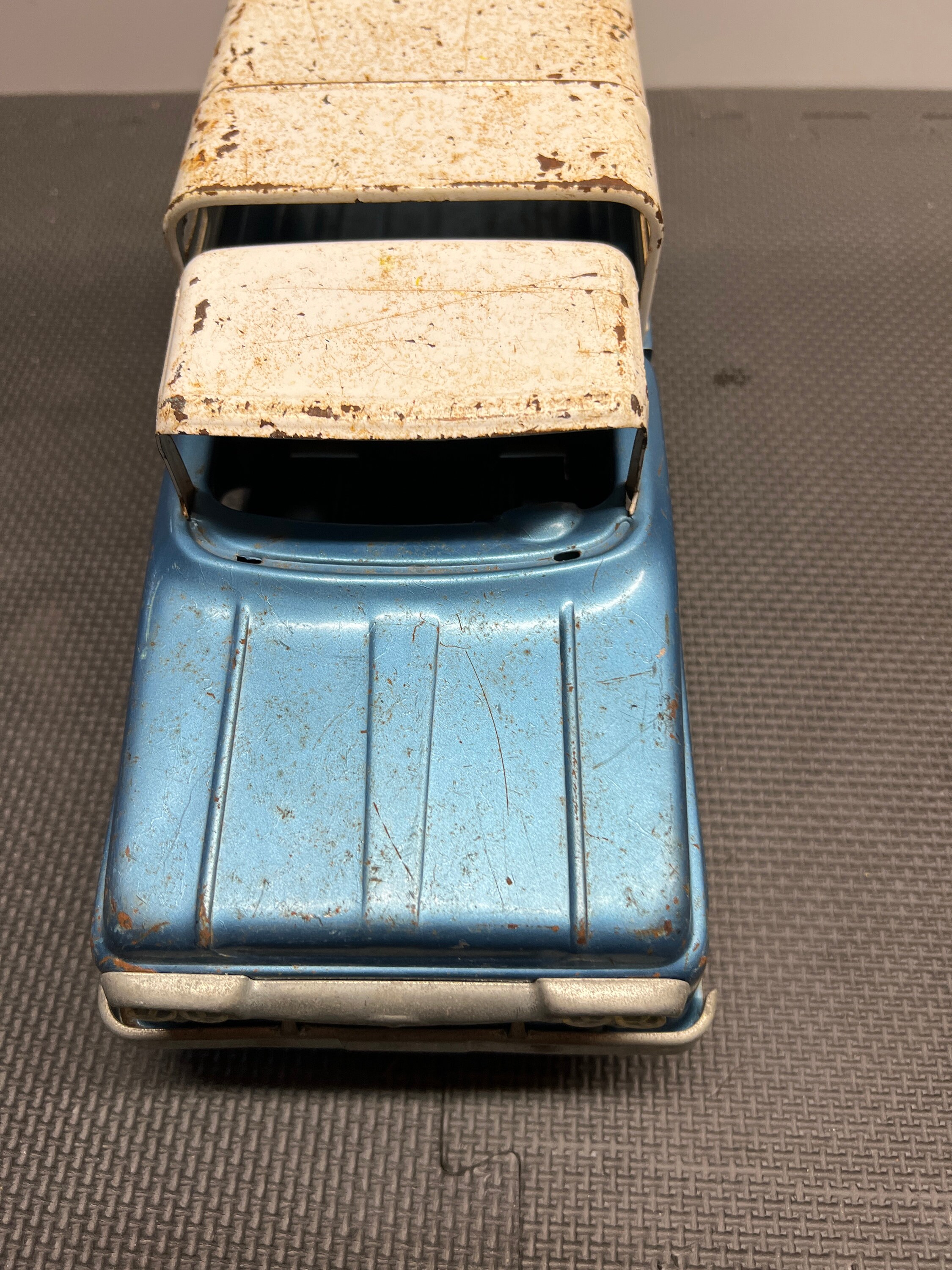 Tonka Fisherman Pickup With Top 1960s Vintage Pressed Steel Collectible ...