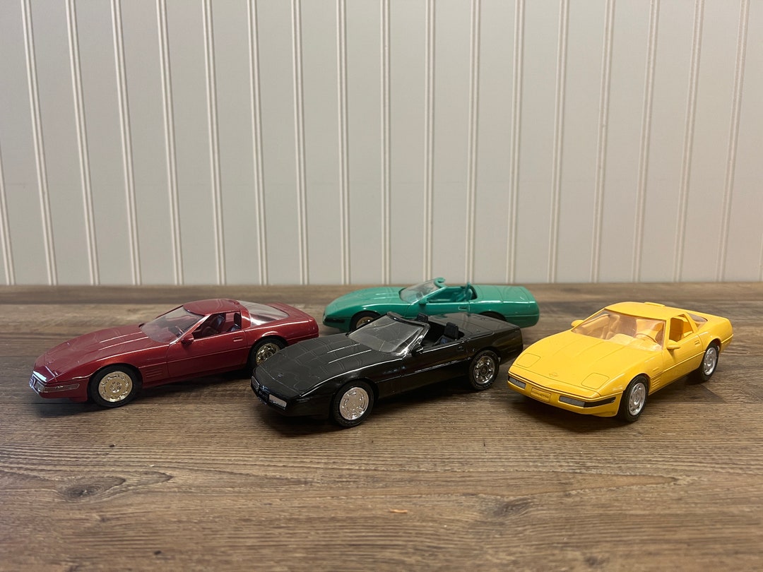 Corvette Promo Cars Set of 4 – 1980s & 1990s Special Edition C4 Vette ...