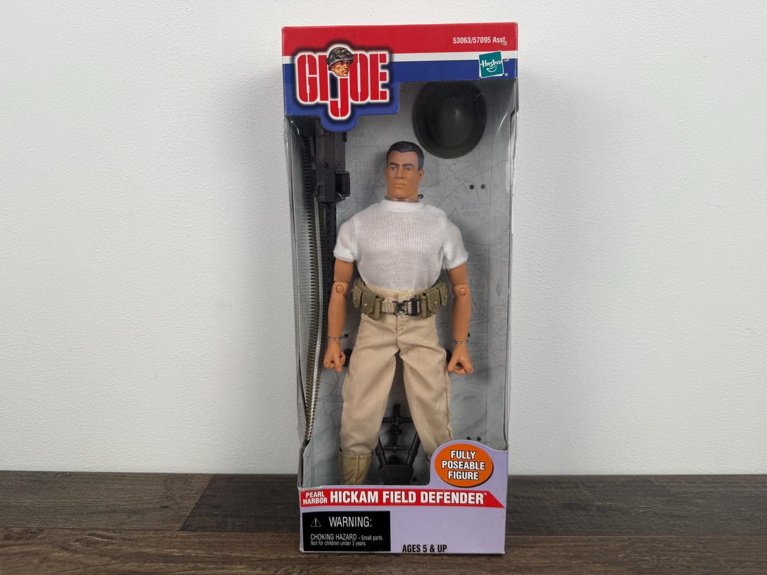 GI Joe Pearl Harbor Hickam Field Defender 2001 Hasbro - Etsy