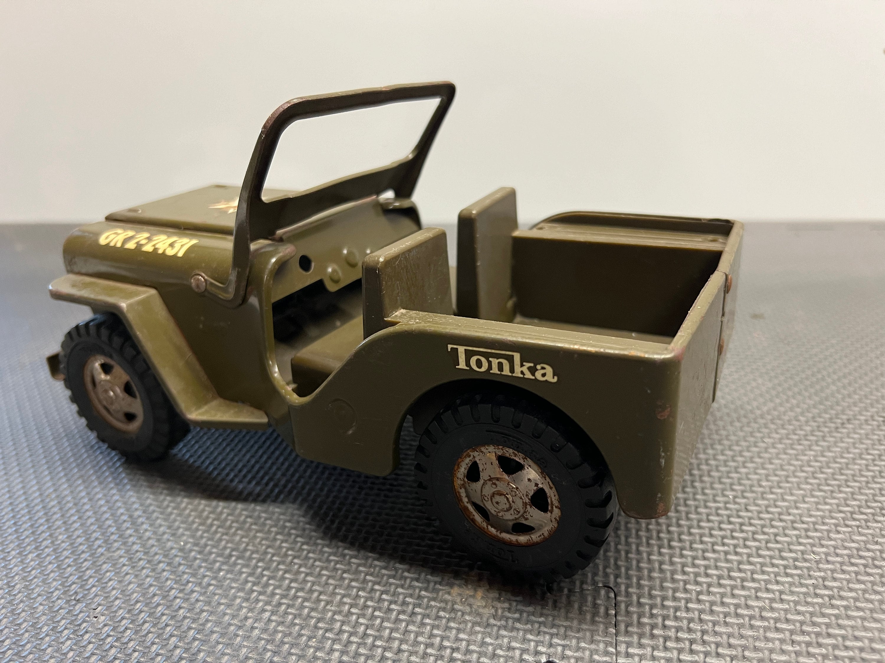 Tonka Army Jeep 1960s GR1-2431 - Etsy