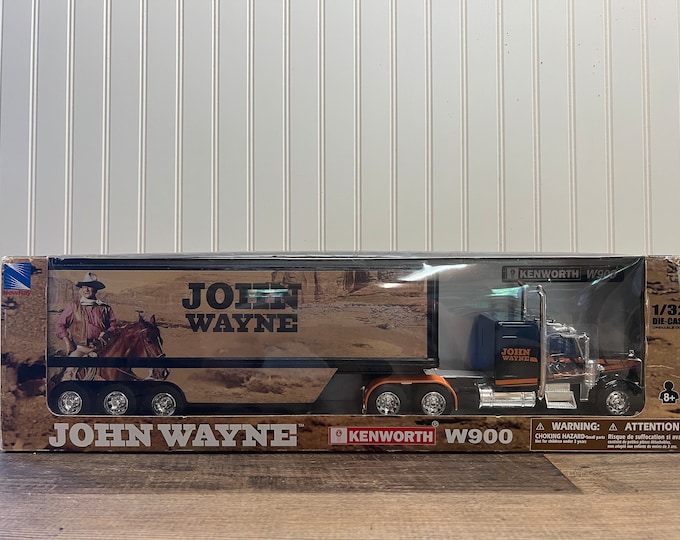 John Wayne Kenworth W900 Newray 1:32 Scale Diecast Semi Truck / Tractor ...