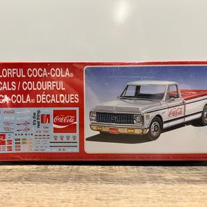 1972 Chevy Fleetside Pickup Truck Model Kit 1/25 Scale AMT With Ready ...