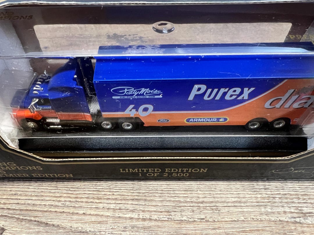1995 Racing Champions Patty Moise #40 NASCAR Transporter 1/87 Case - Etsy